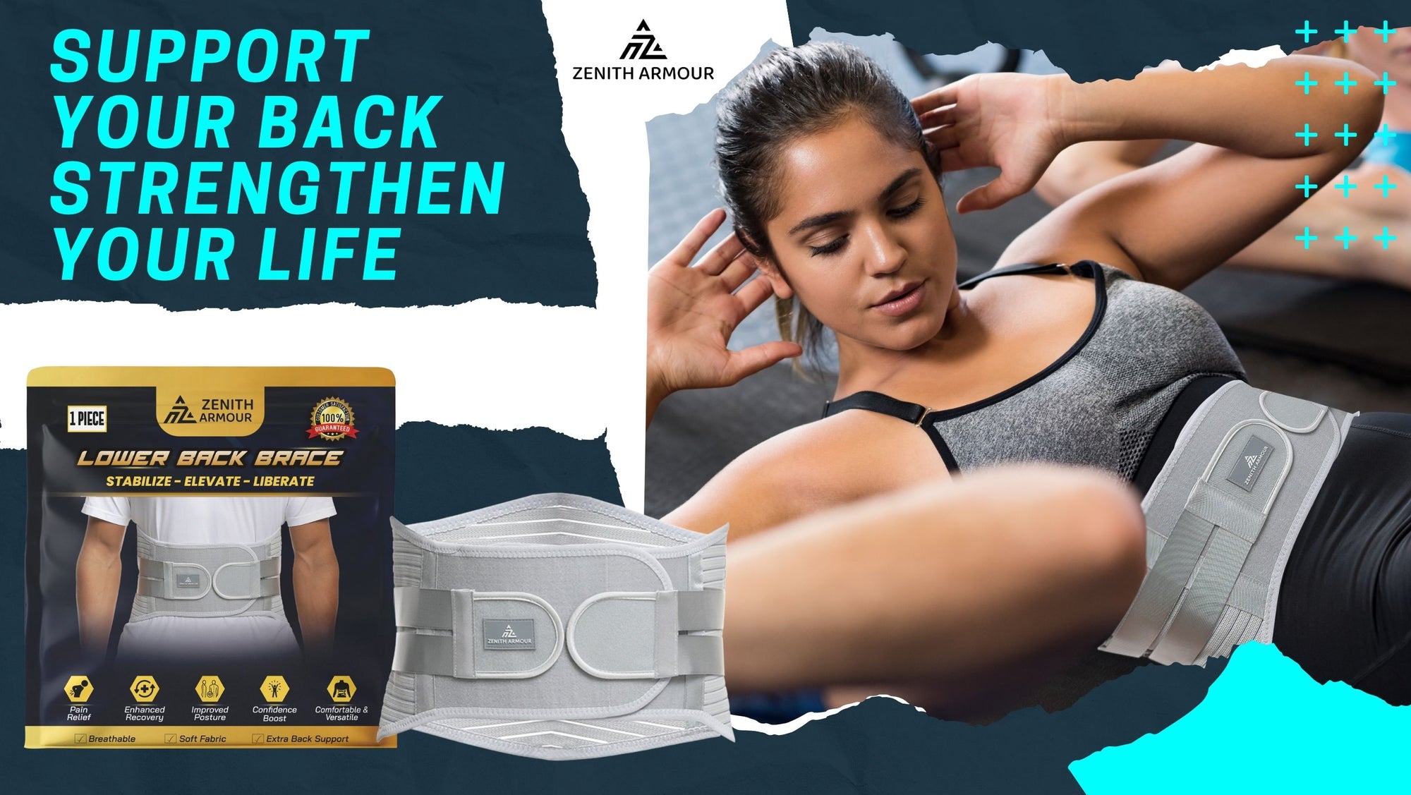 Zenith Armour Lower Back Brace